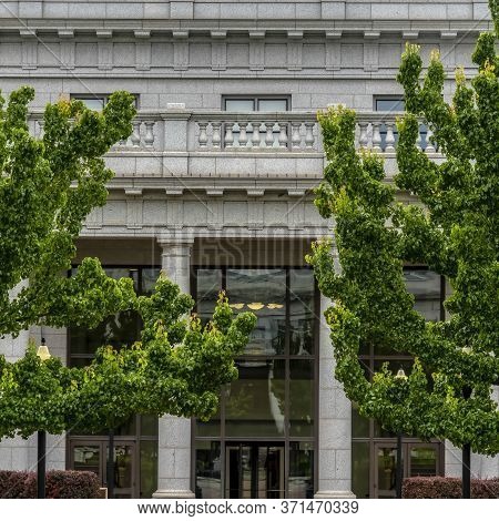 Square Entrance White Image & Photo (Free Trial) | Bigstock