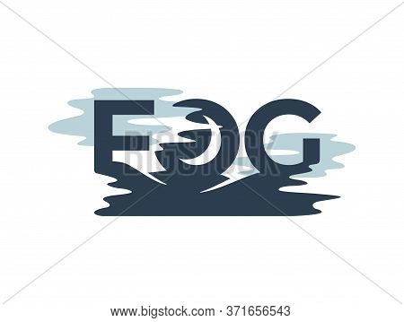 Fog Logo Template - F Vector & Photo (Free Trial) | Bigstock