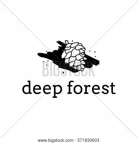 Rustic Pice Cone Logo Vector & Photo (Free Trial) | Bigstock