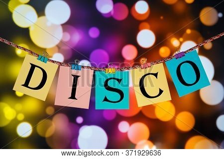 Letters Disco Sign Image & Photo (Free Trial) | Bigstock