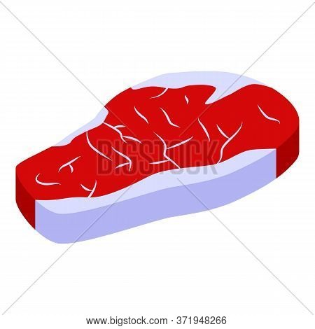 Raw Meat Icon. Vector & Photo (Free Trial) | Bigstock