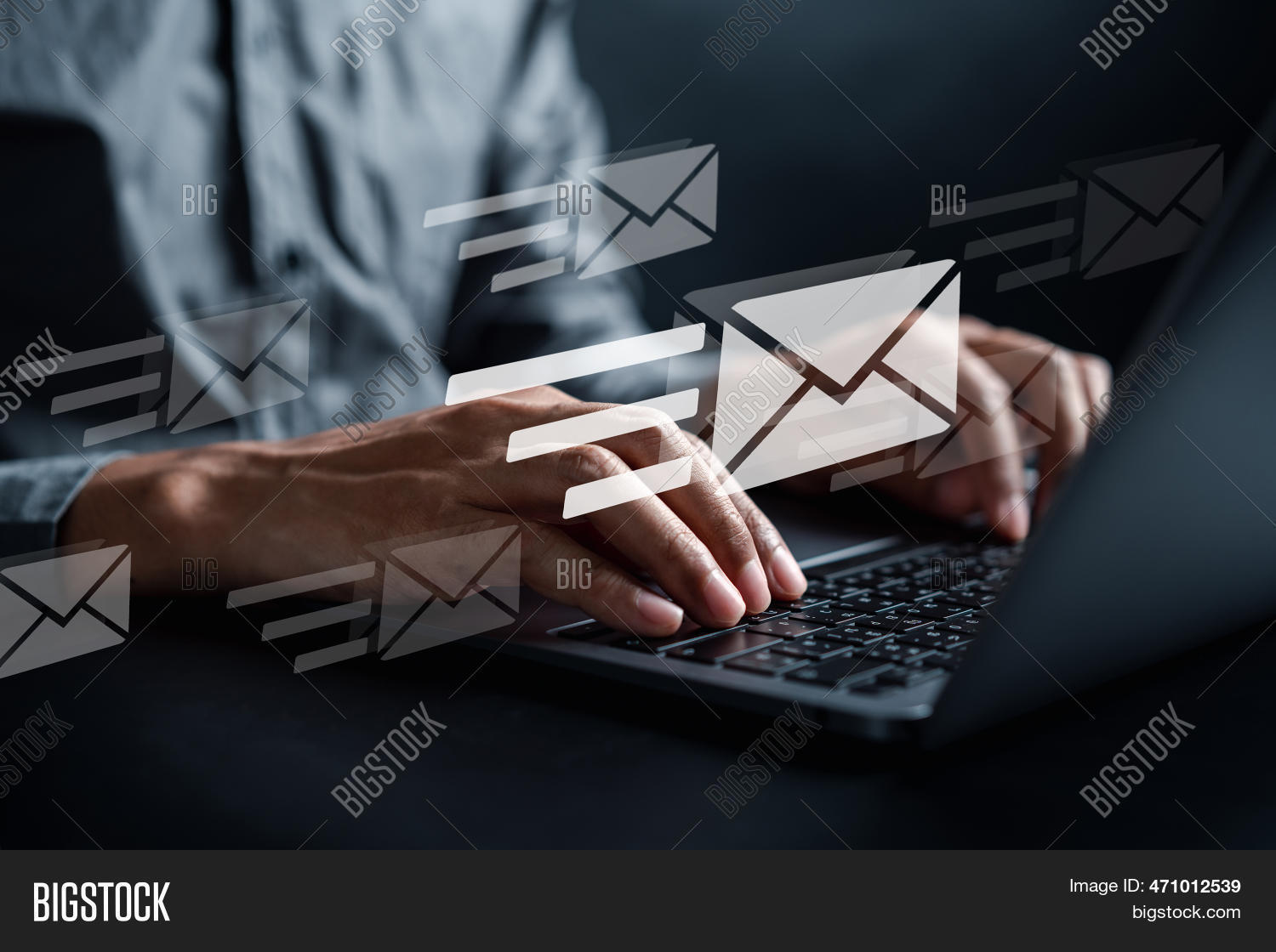 Businessman Sending Image & Photo (Free Trial) | Bigstock