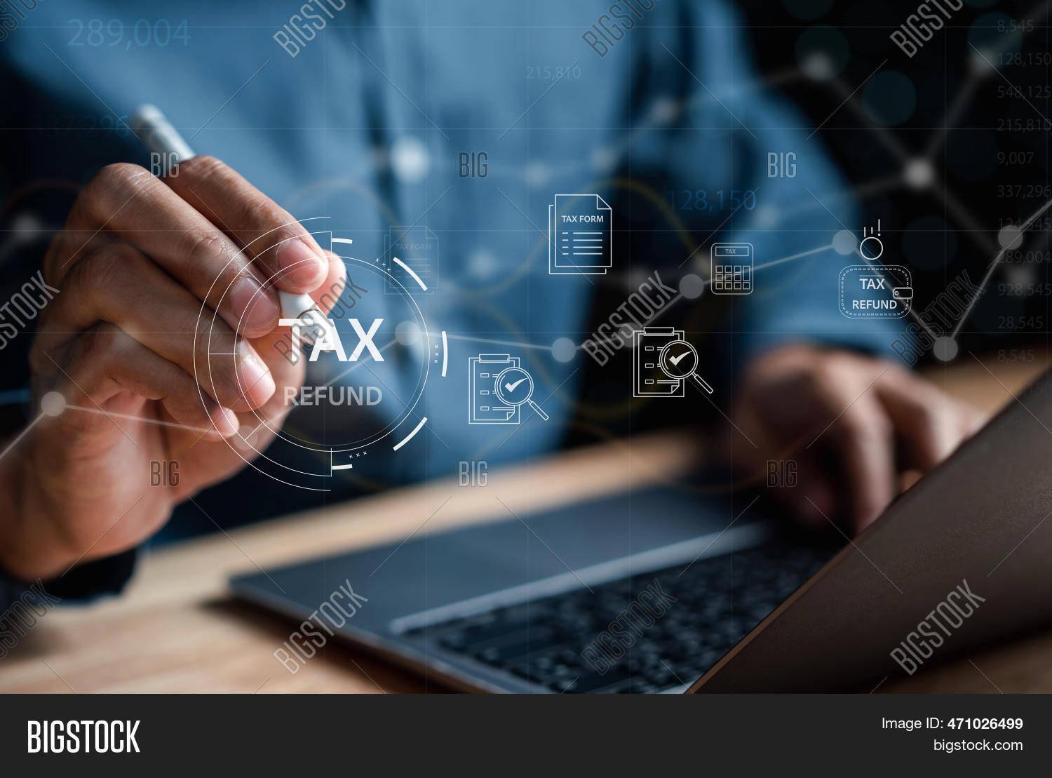 Tax Refund Payment Image & Photo (Free Trial) | Bigstock