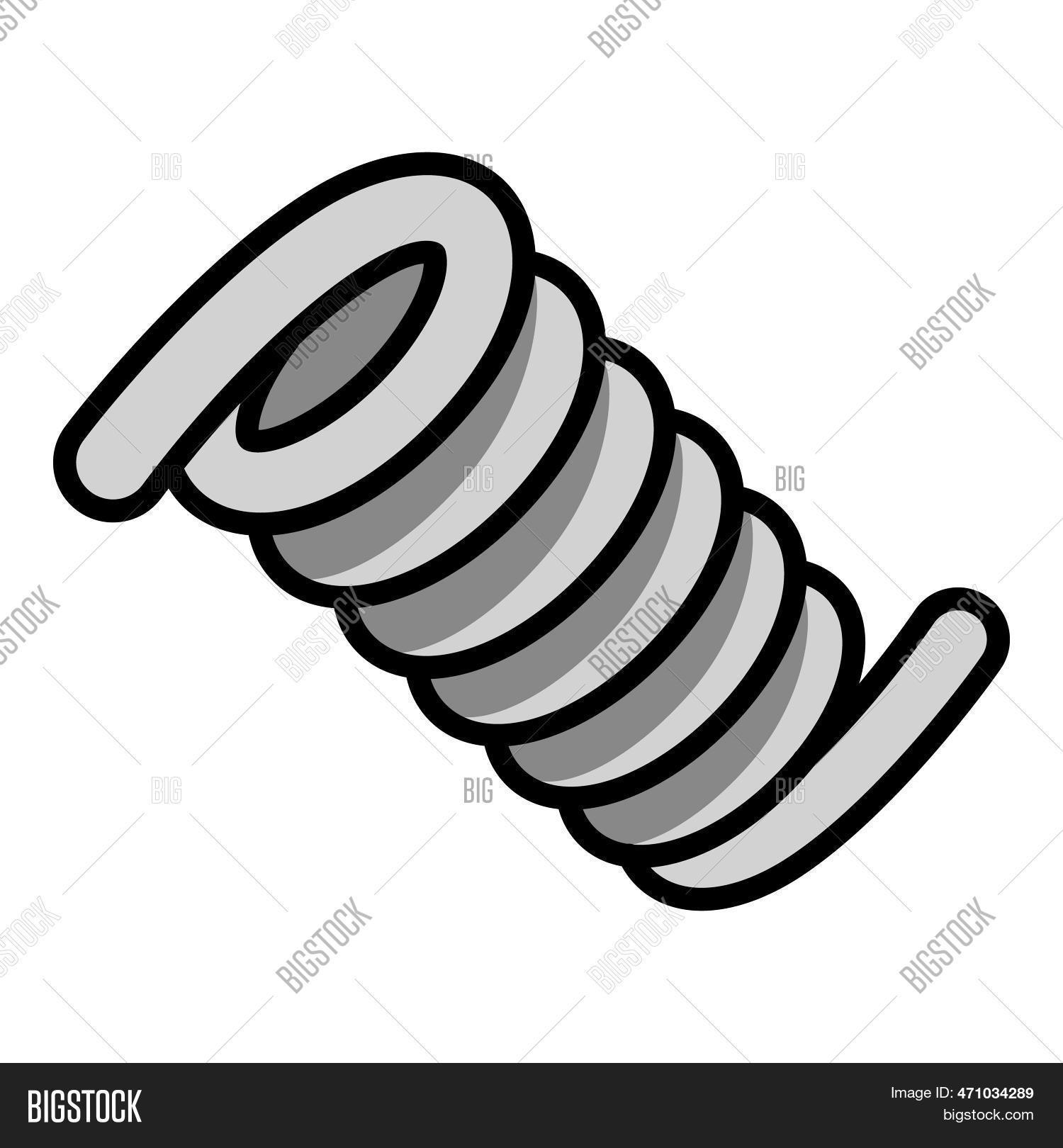 Jump Coil Icon. Image & Photo (Free Trial) | Bigstock