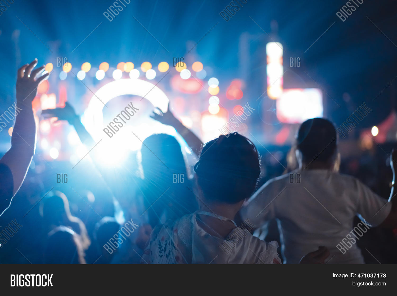 Crowd Hands Concert Image & Photo (Free Trial) | Bigstock