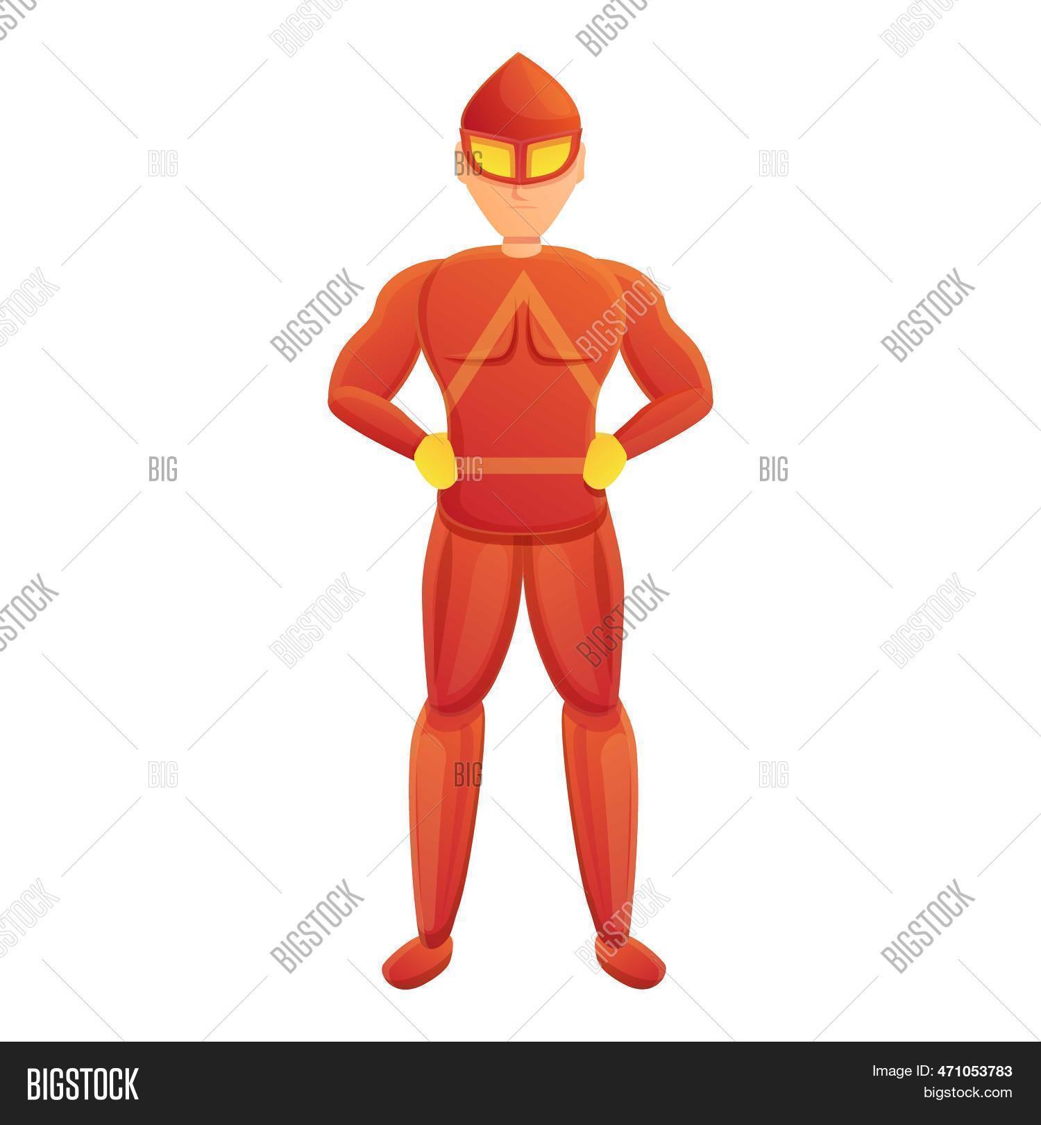 Red Costume Superhero Image & Photo (Free Trial) | Bigstock