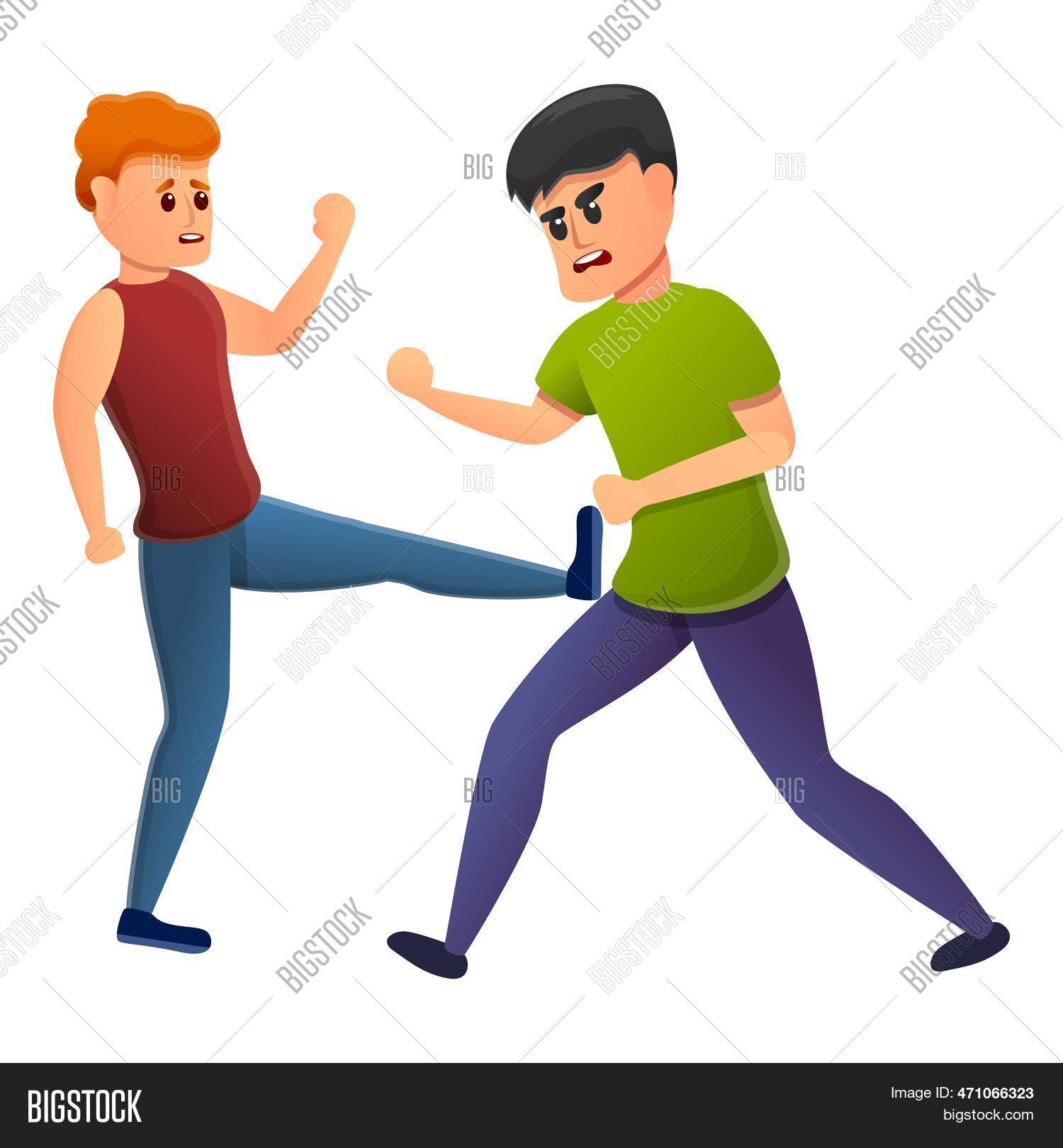 Street Fight 图片和照片（免费试用） | Bigstock