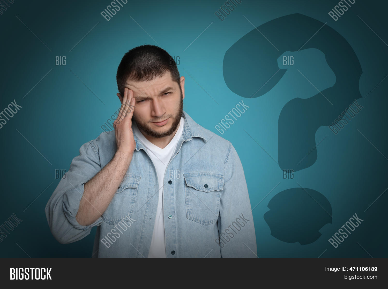 Amnesia Concept. Man Image & Photo (Free Trial) | Bigstock