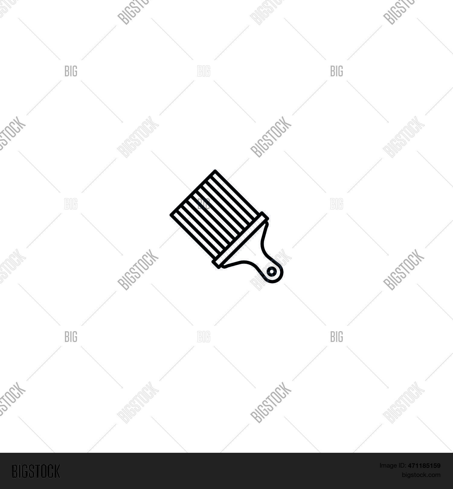 Brush Tool Icon. Vector & Photo (Free Trial) | Bigstock