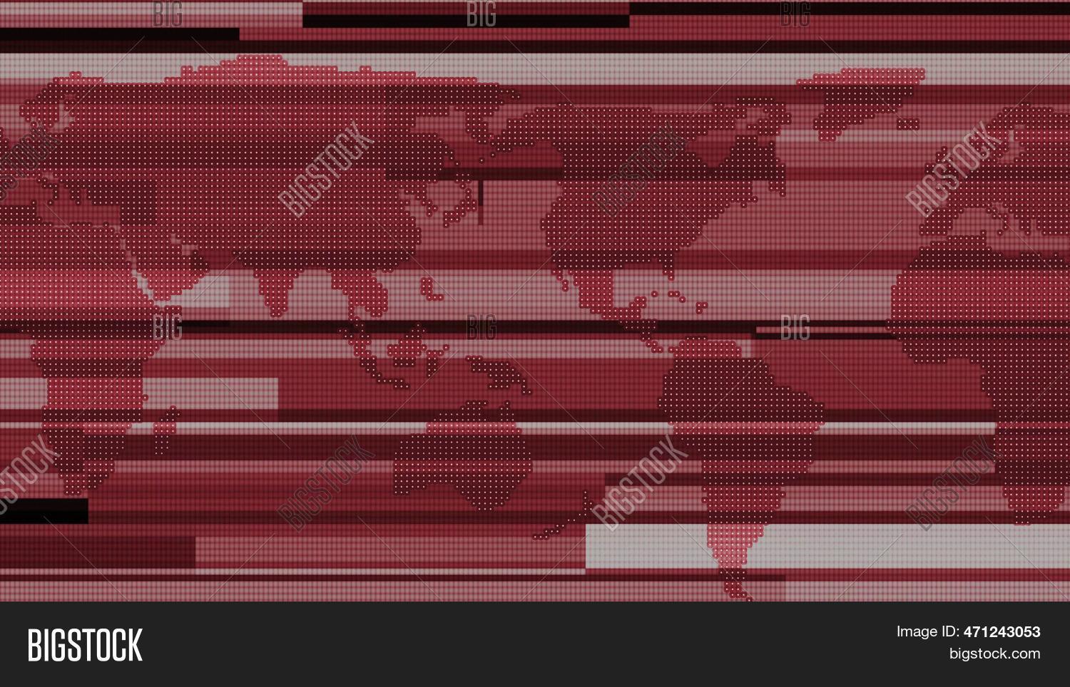 Loop-able World Map Image & Photo (Free Trial) | Bigstock