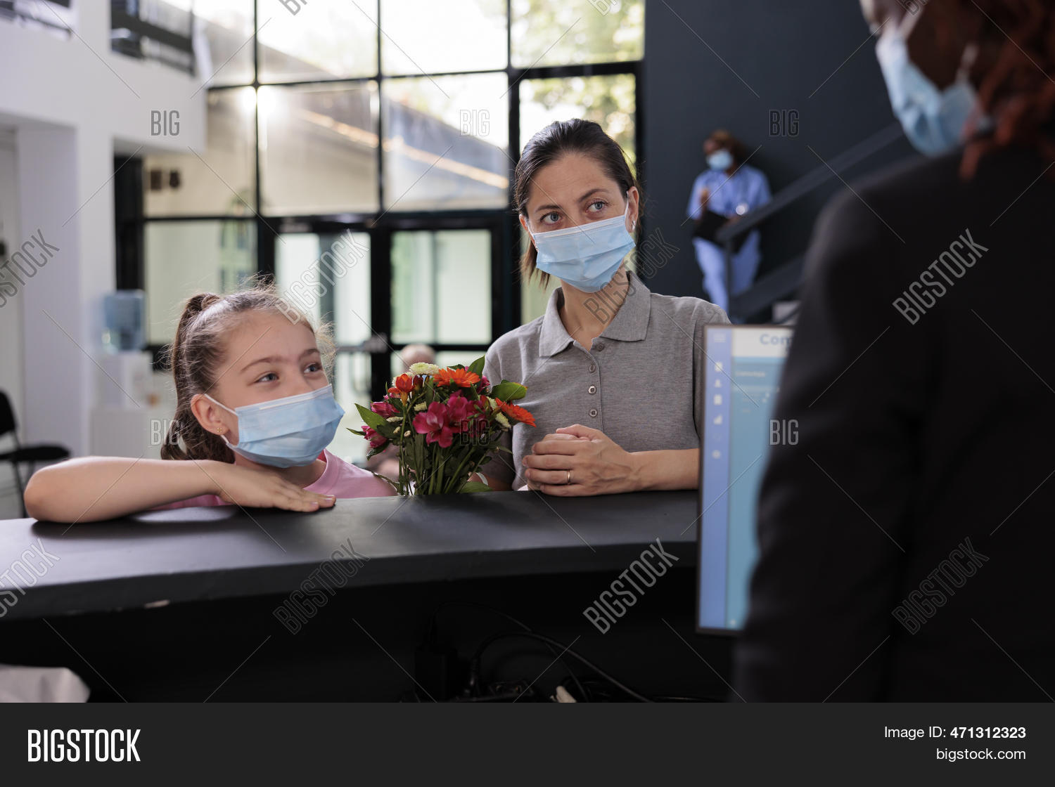 Reception Worker Image & Photo (Free Trial) | Bigstock