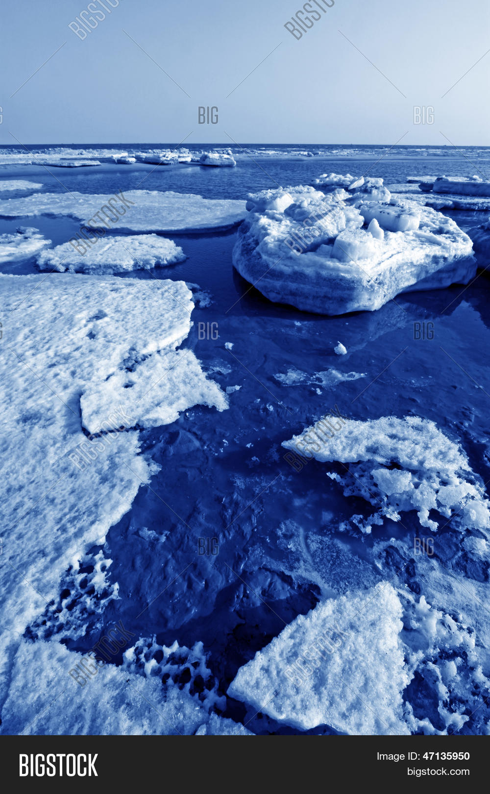 Coast Residual Ice Image & Photo (Free Trial) | Bigstock