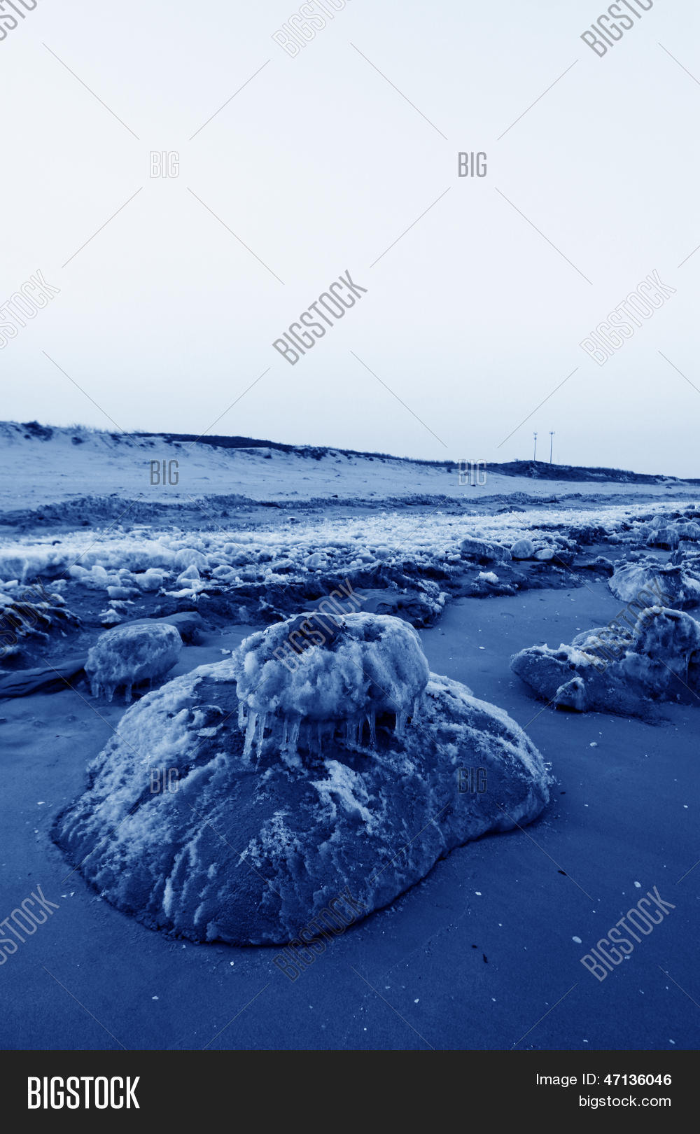 Coast Residual Ice Image & Photo (Free Trial) | Bigstock