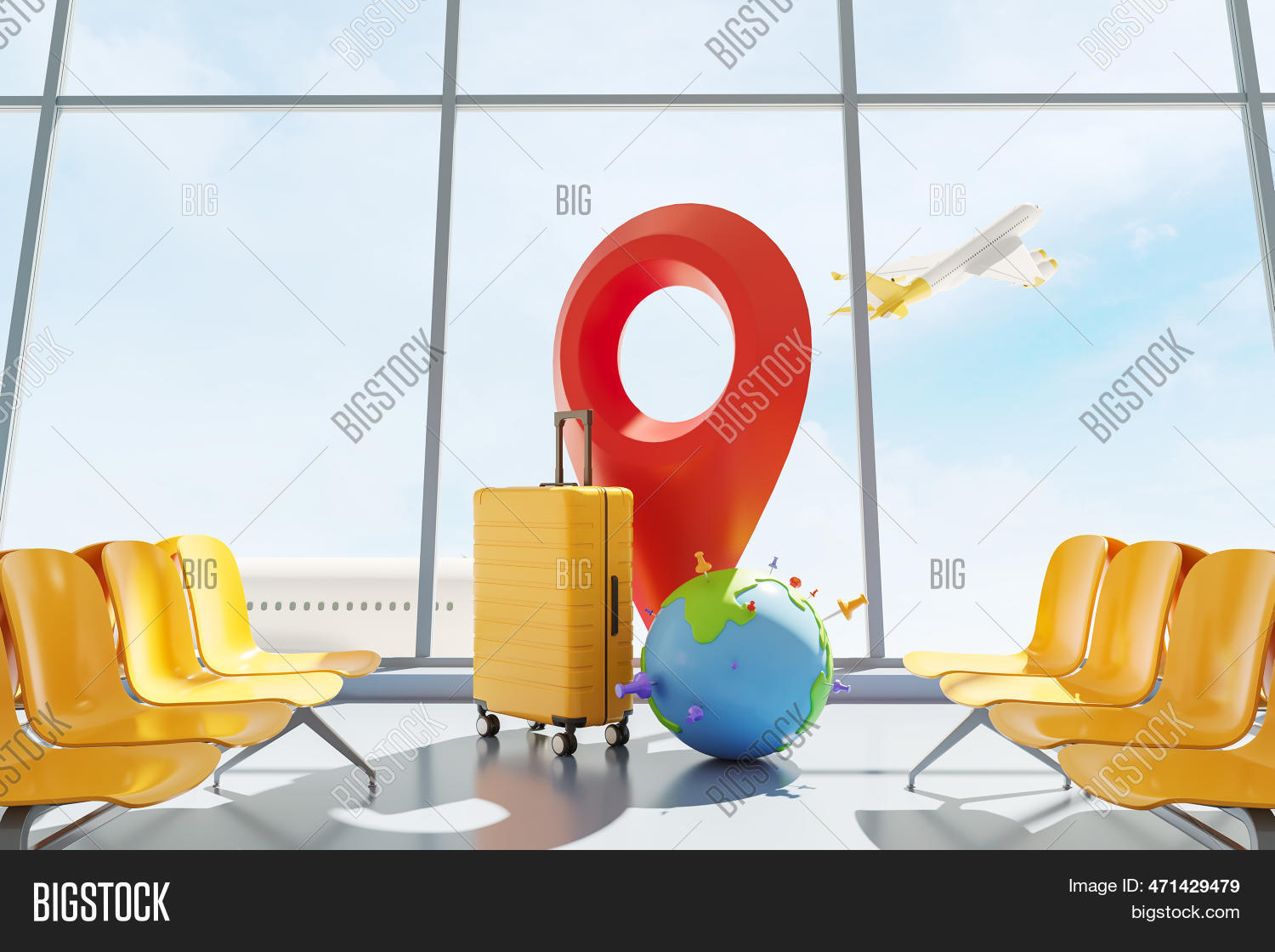 Airport Waiting Area Image & Photo (Free Trial) | Bigstock