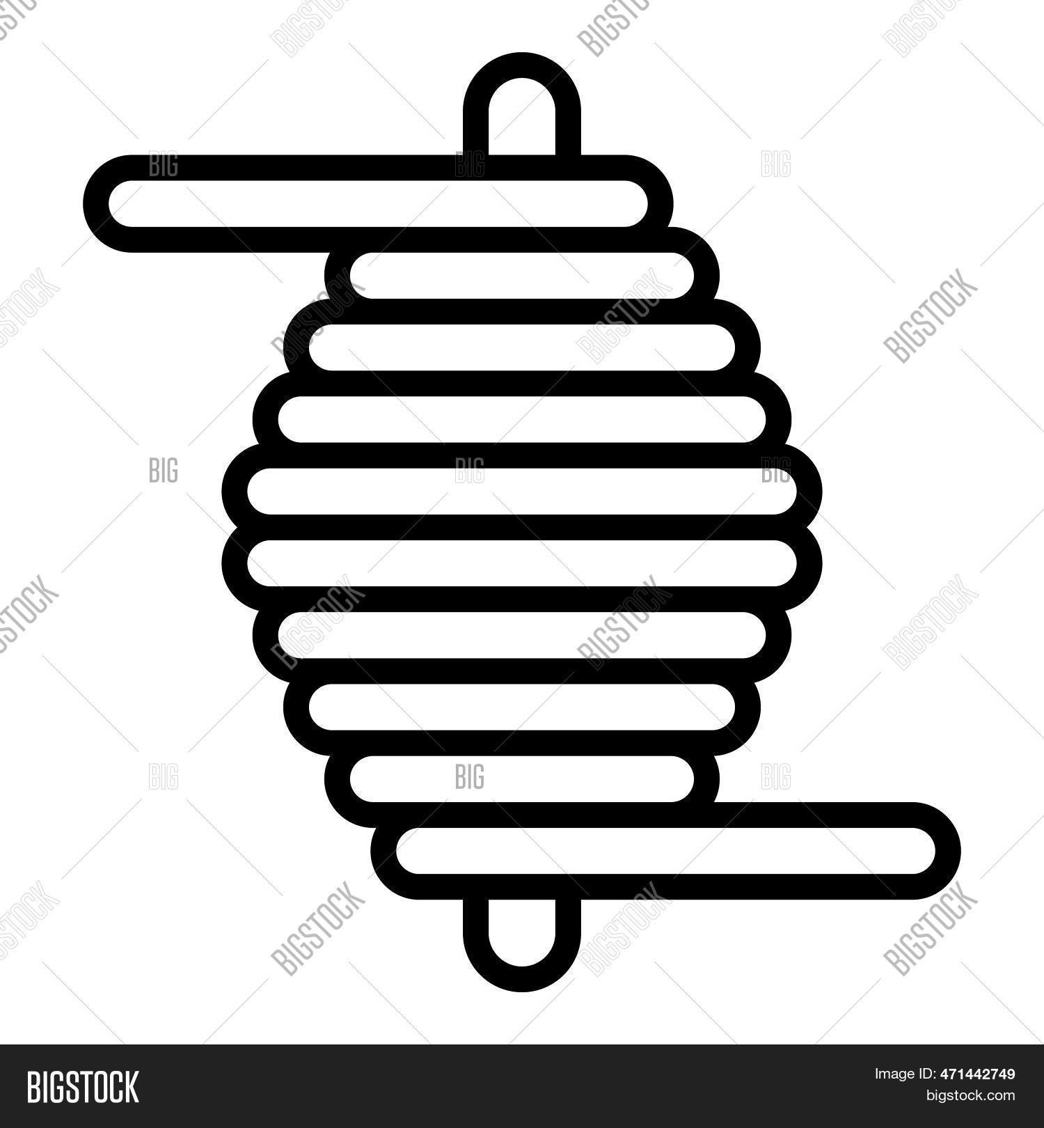 Steel Coil Icon. Image & Photo (Free Trial) | Bigstock