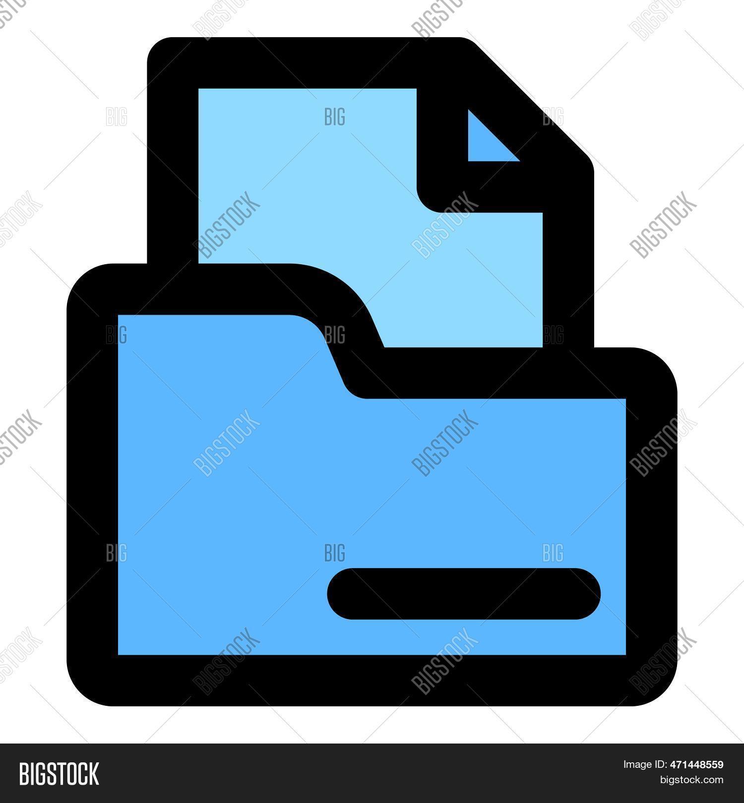 Computer File Folder Image & Photo (Free Trial) | Bigstock