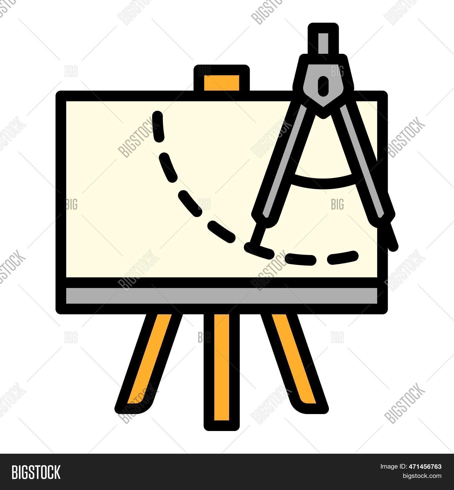 Drawing Compass Plan Image & Photo (Free Trial) | Bigstock