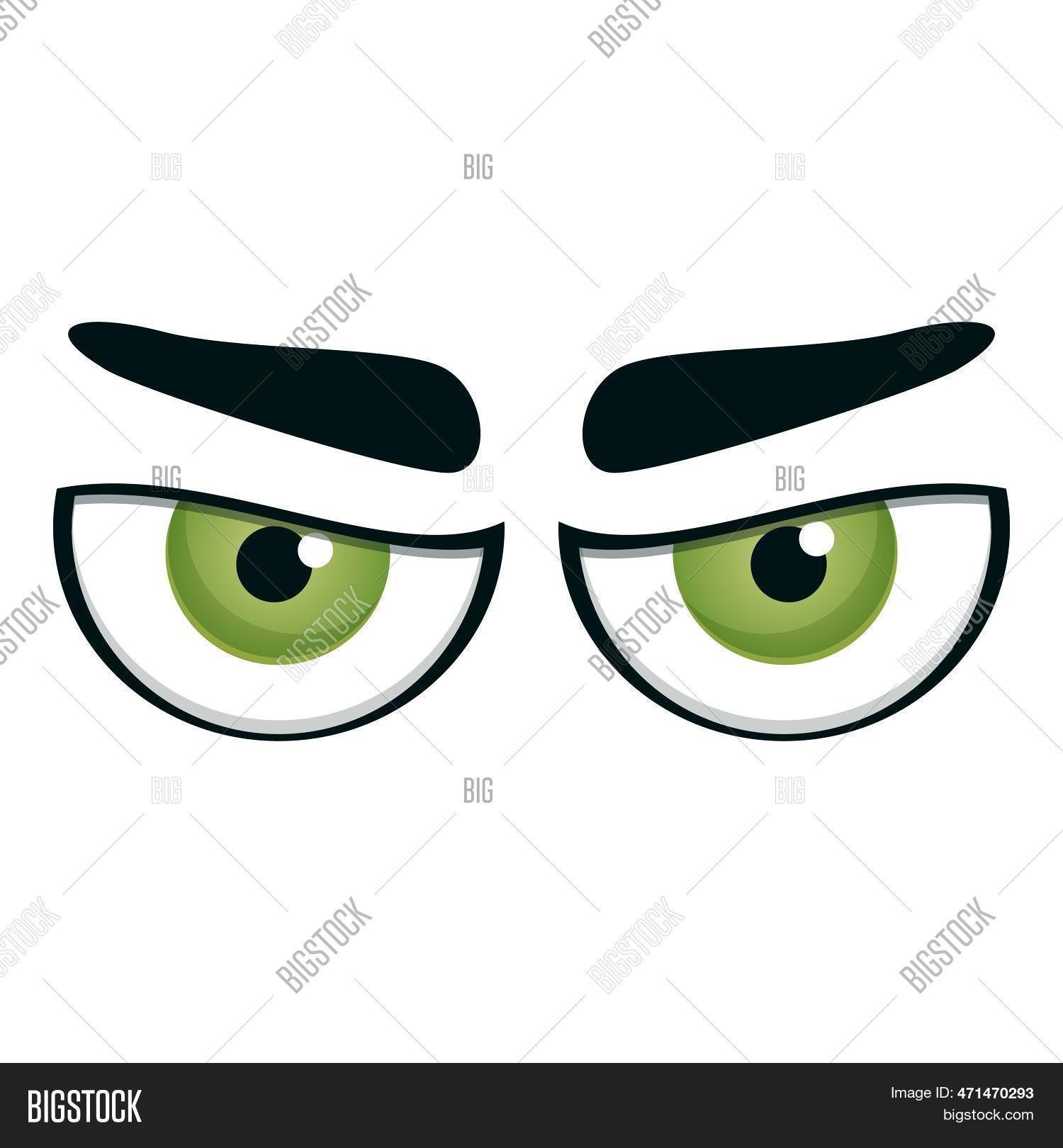 Angry Looking Eyes Image & Photo (Free Trial) | Bigstock