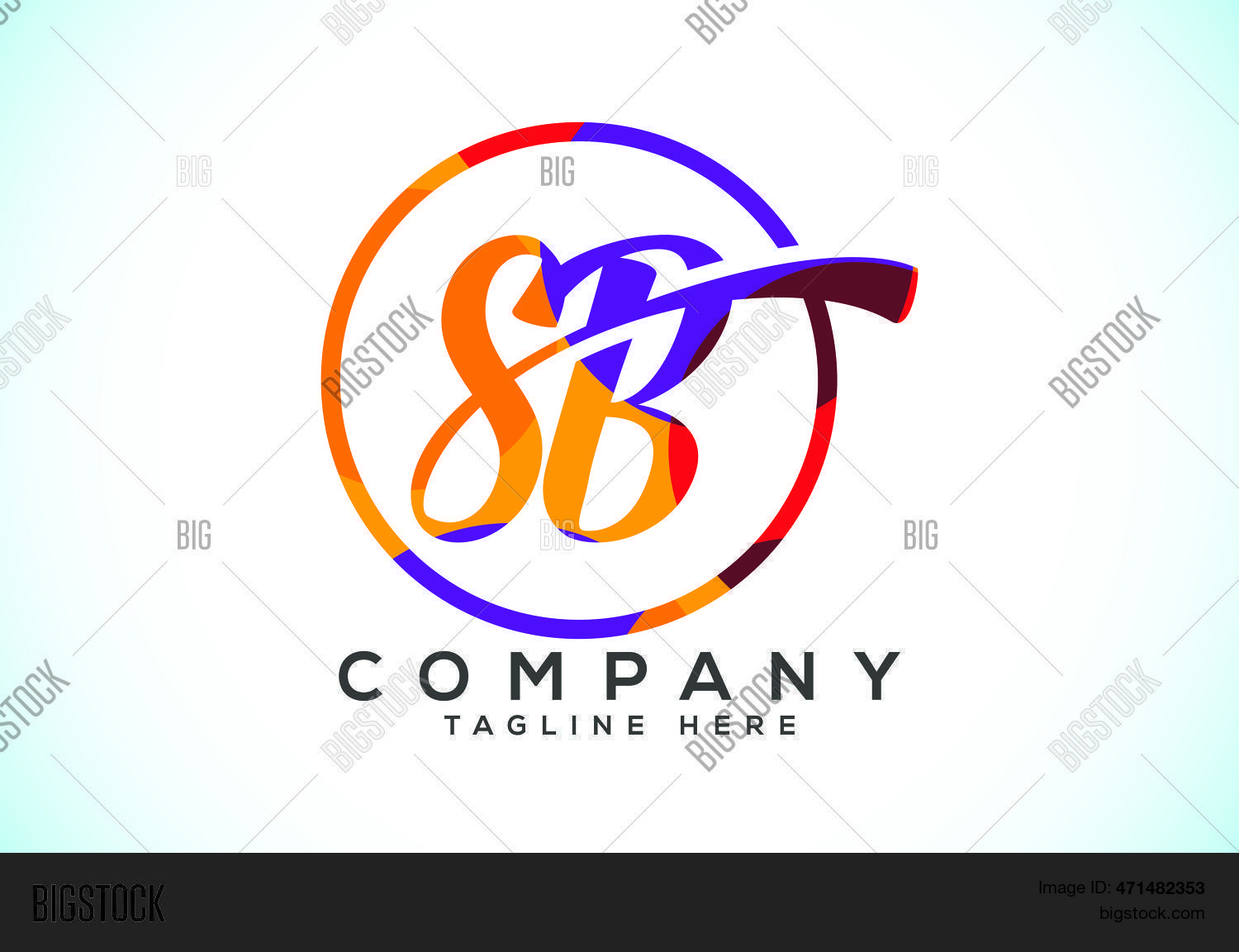Polygonal Letter S B Vector & Photo (Free Trial) | Bigstock