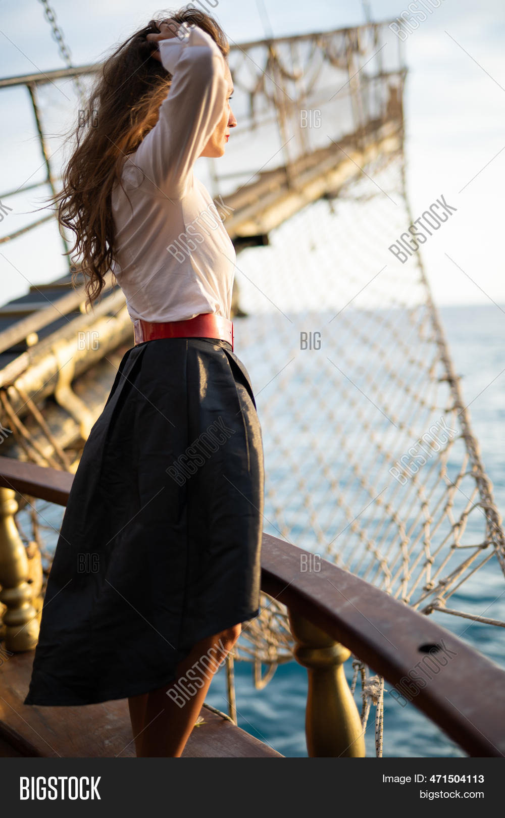 Beautiful Girl Pirate Image & Photo (Free Trial) | Bigstock