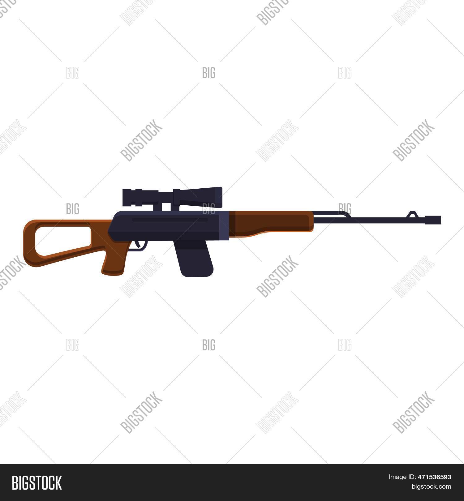 Scar Sniper Weapon Image & Photo (Free Trial) | Bigstock