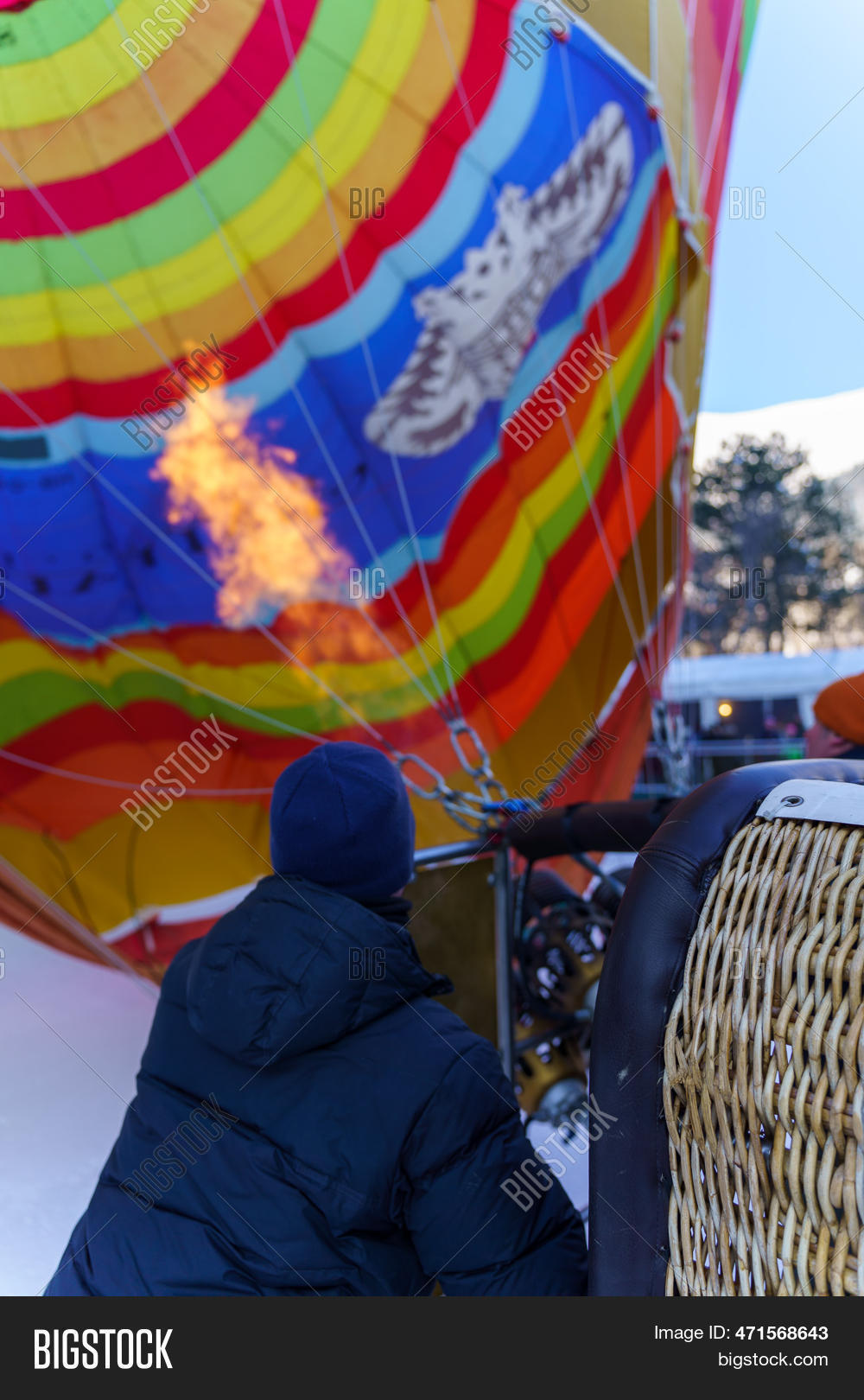 Heating Balloon Burner Image & Photo (Free Trial) | Bigstock