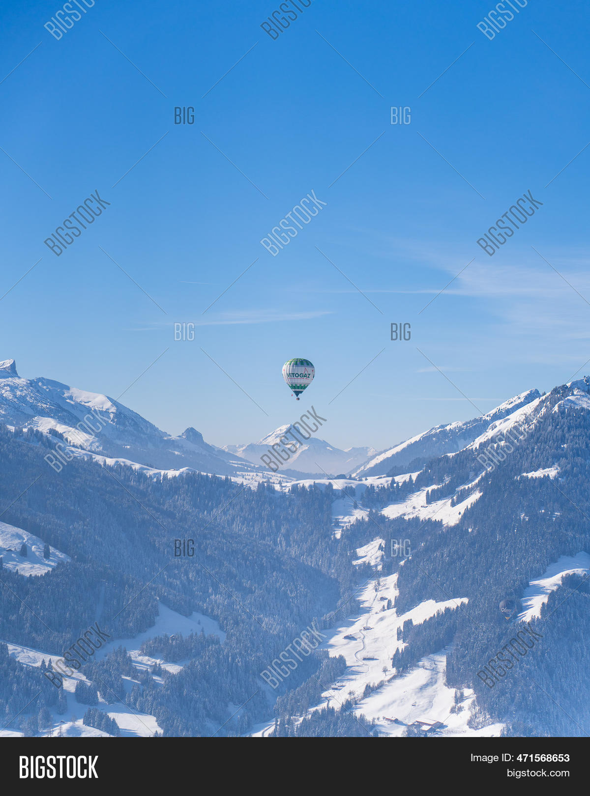 Balloon Hanging Sky Image & Photo (Free Trial) | Bigstock