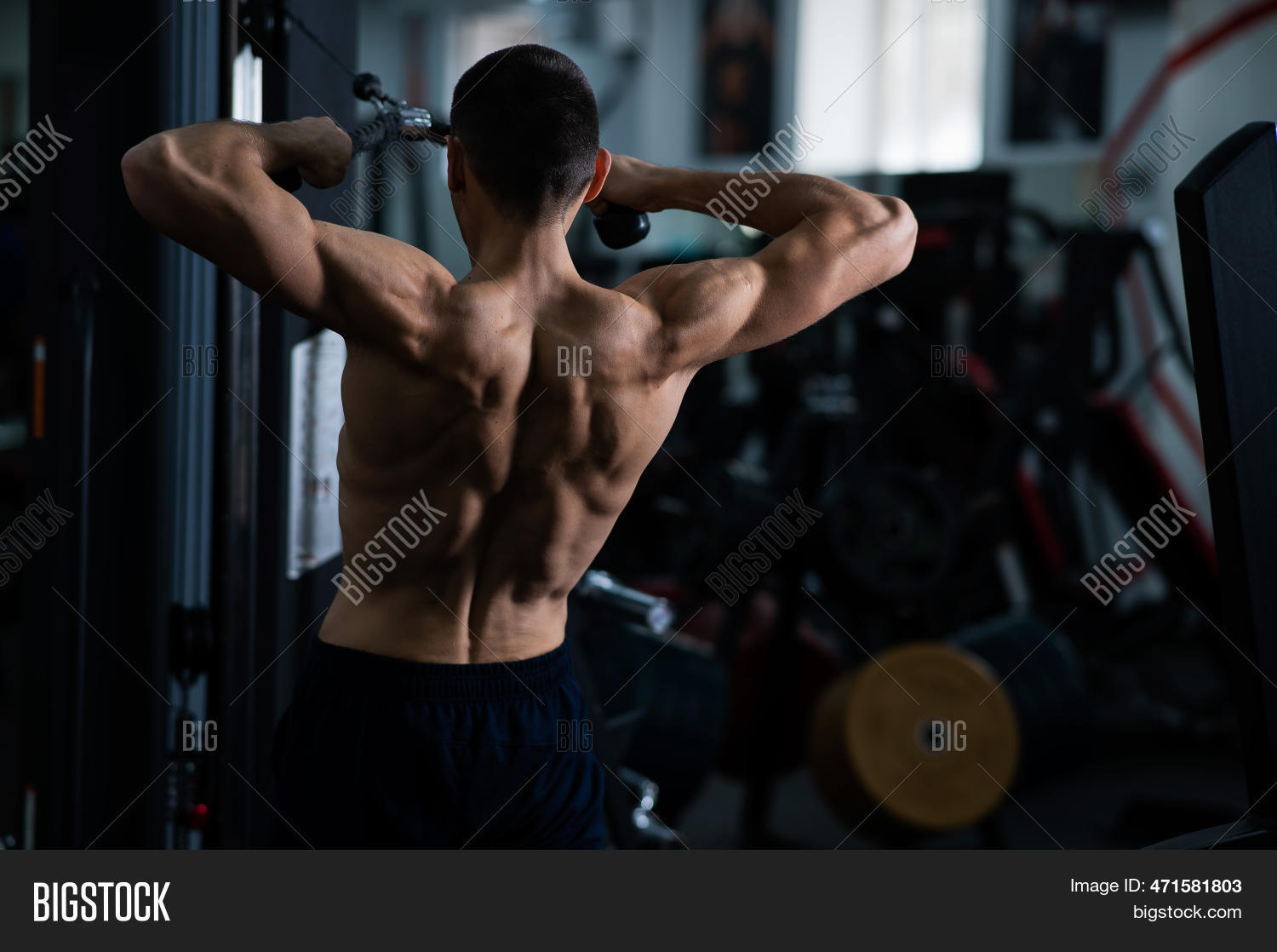 Man Thrust Upper Block Image & Photo (Free Trial) | Bigstock