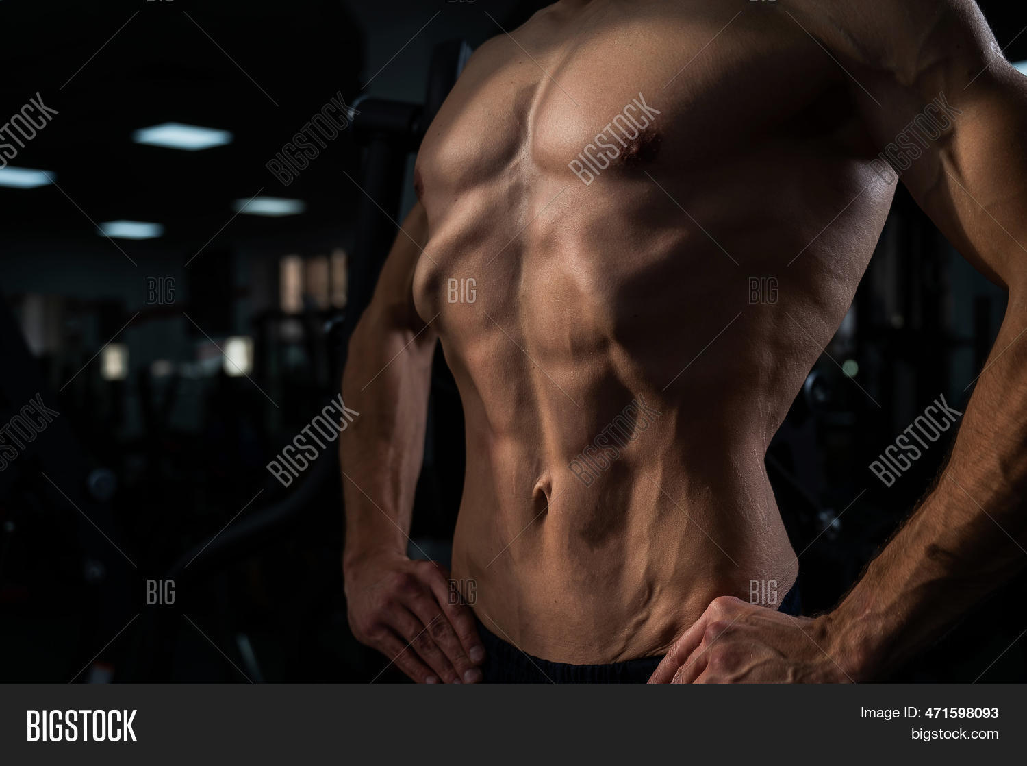 Shirtless Man Sculpted Image & Photo (Free Trial) | Bigstock