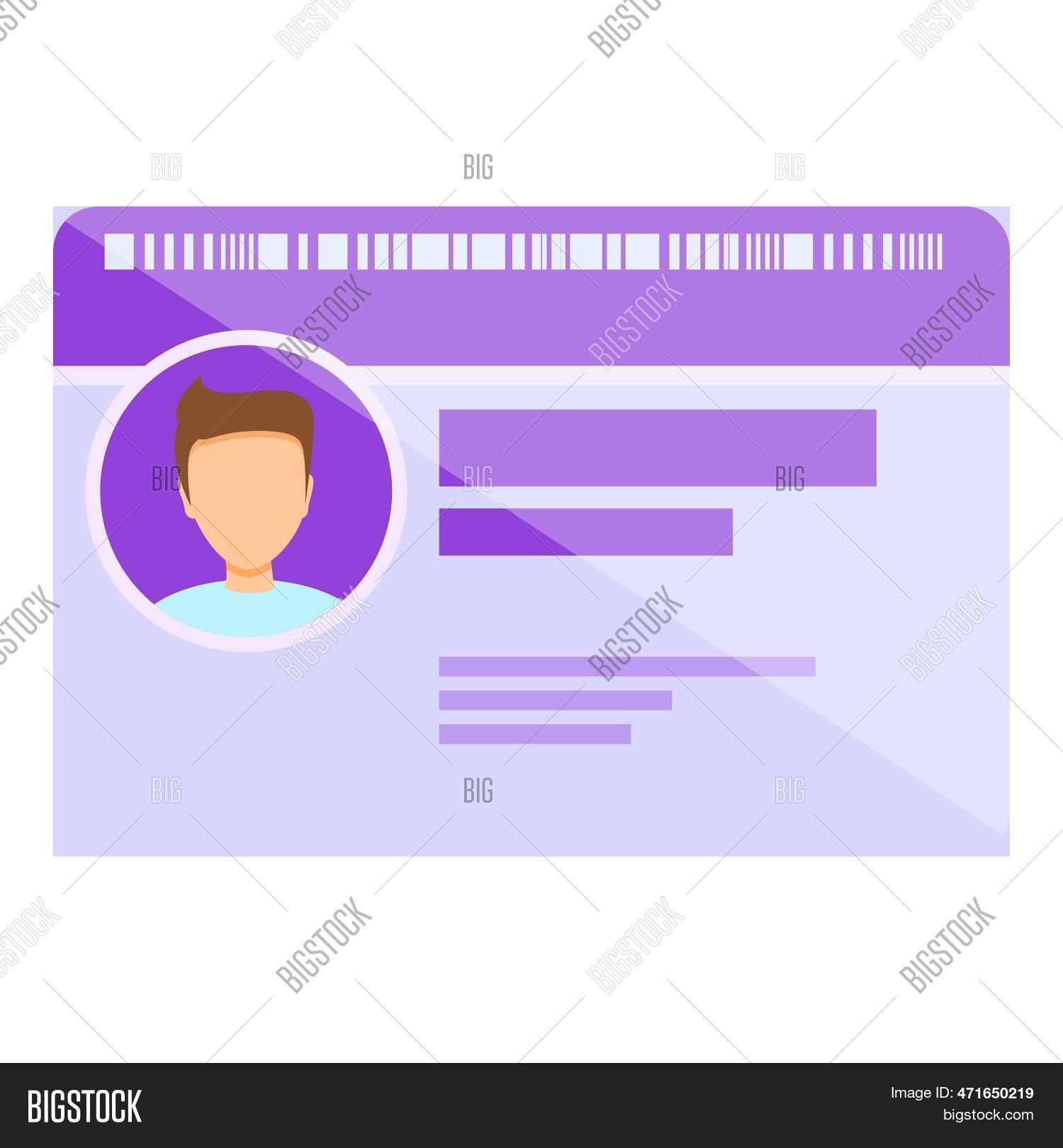 Id Card Vip Icon. Image & Photo (Free Trial) | Bigstock
