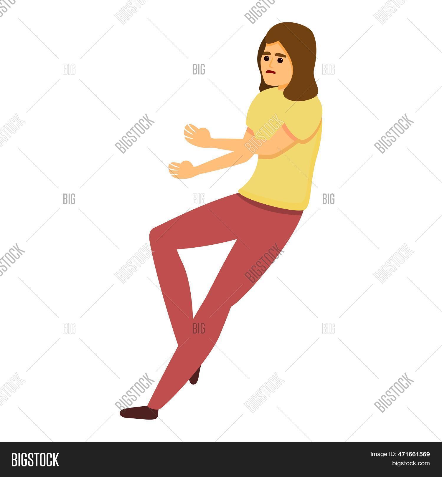 Careless Woman Icon. Image & Photo (Free Trial) | Bigstock