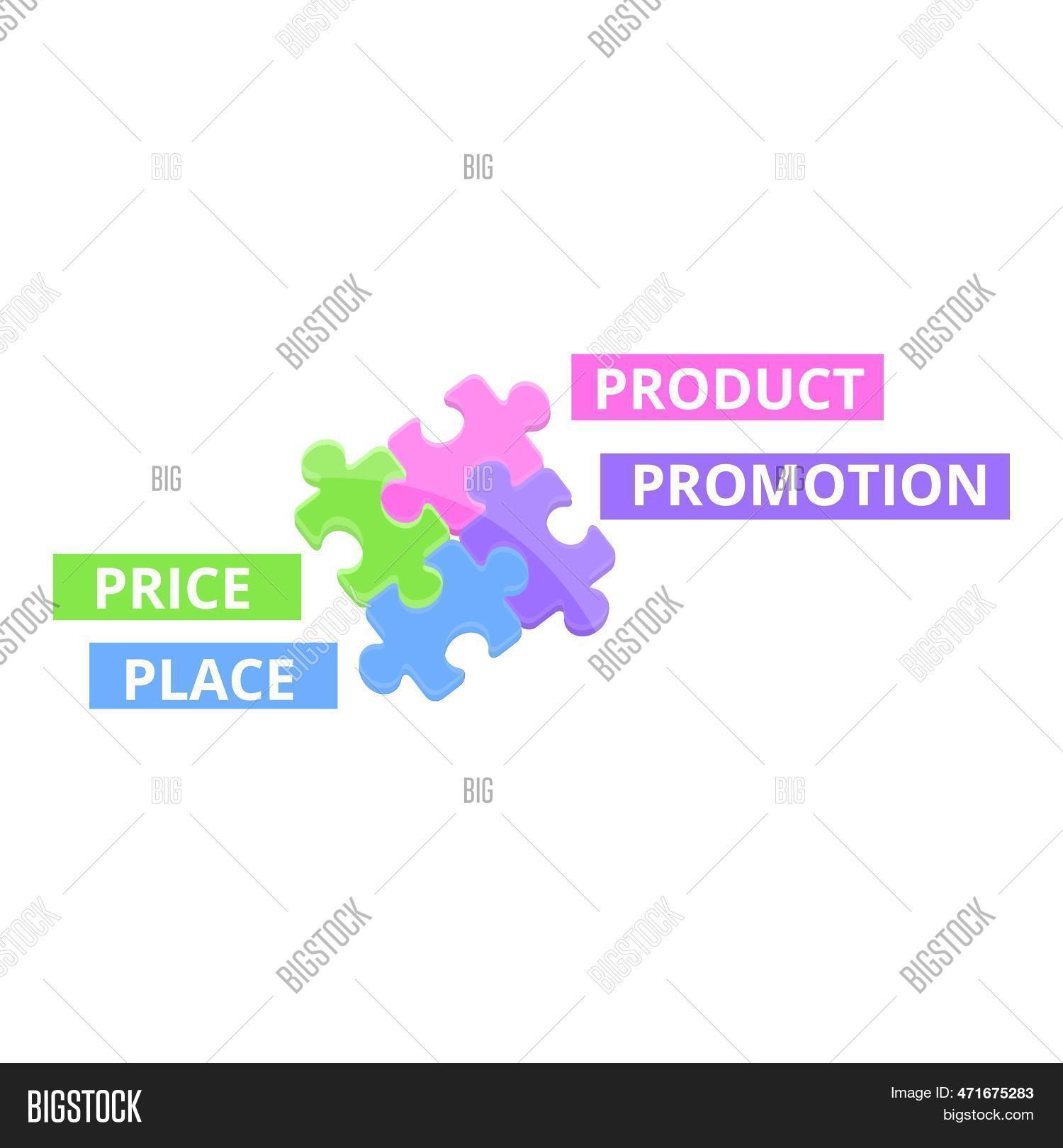Marketing Mix Puzzle Image & Photo (Free Trial) | Bigstock
