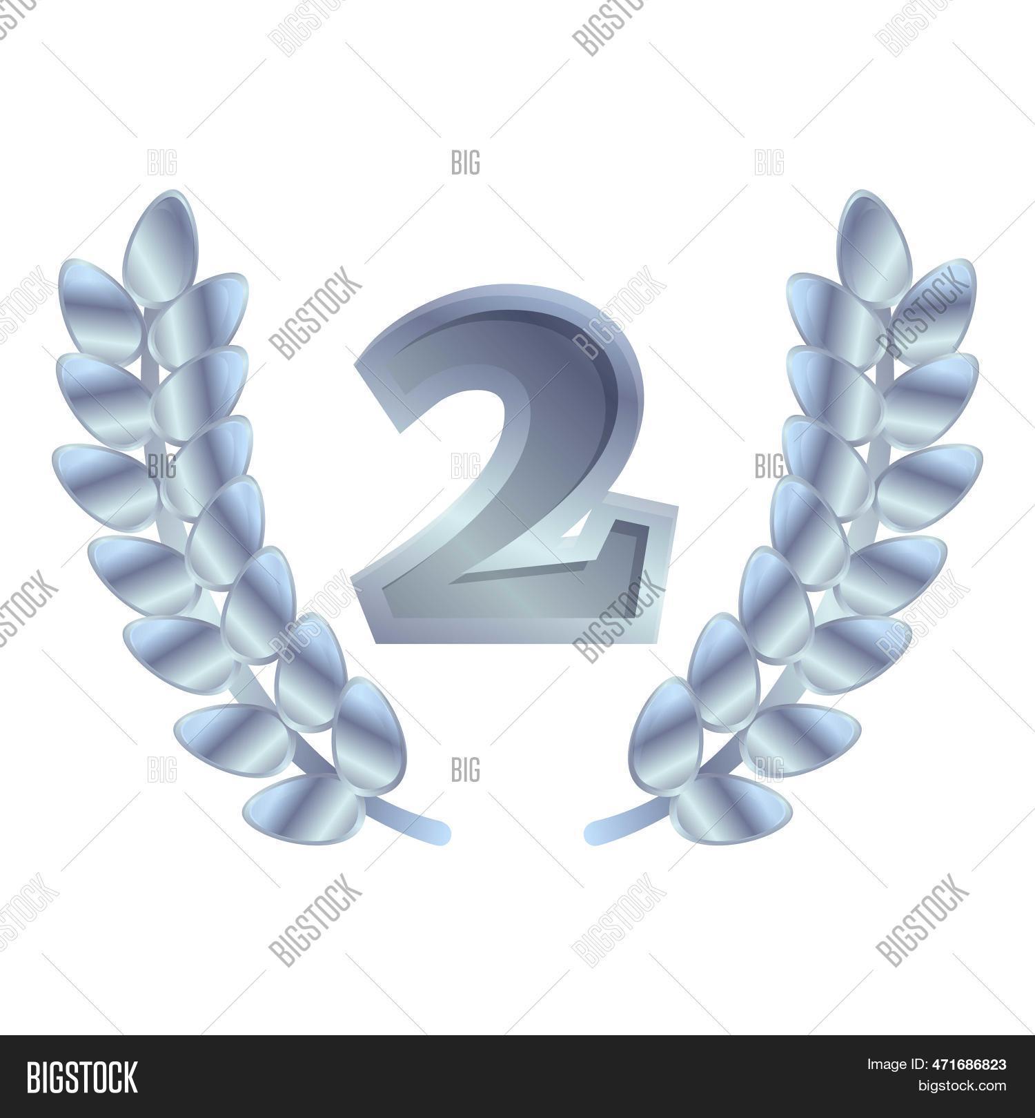 Second Place Laurel Image & Photo (Free Trial) | Bigstock