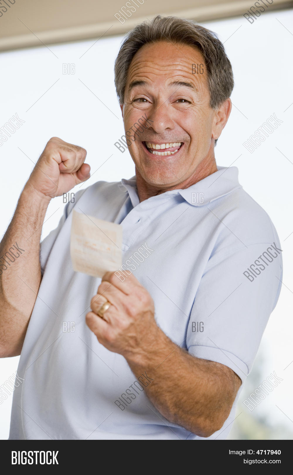 Man Winning Lottery Image & Photo (Free Trial) | Bigstock