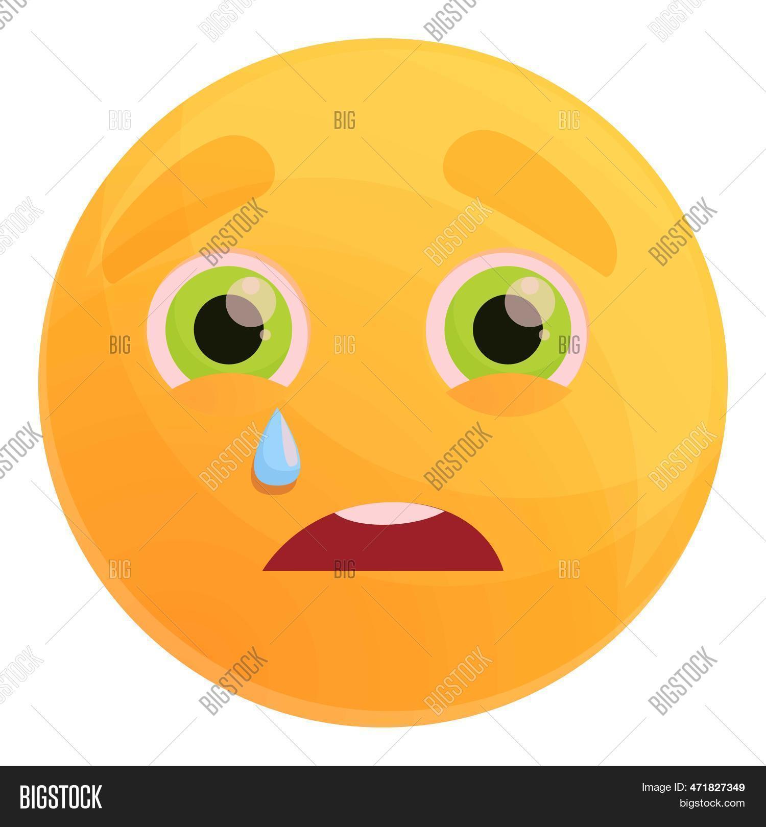 Upset Emoticon Icon. Image & Photo (Free Trial) | Bigstock