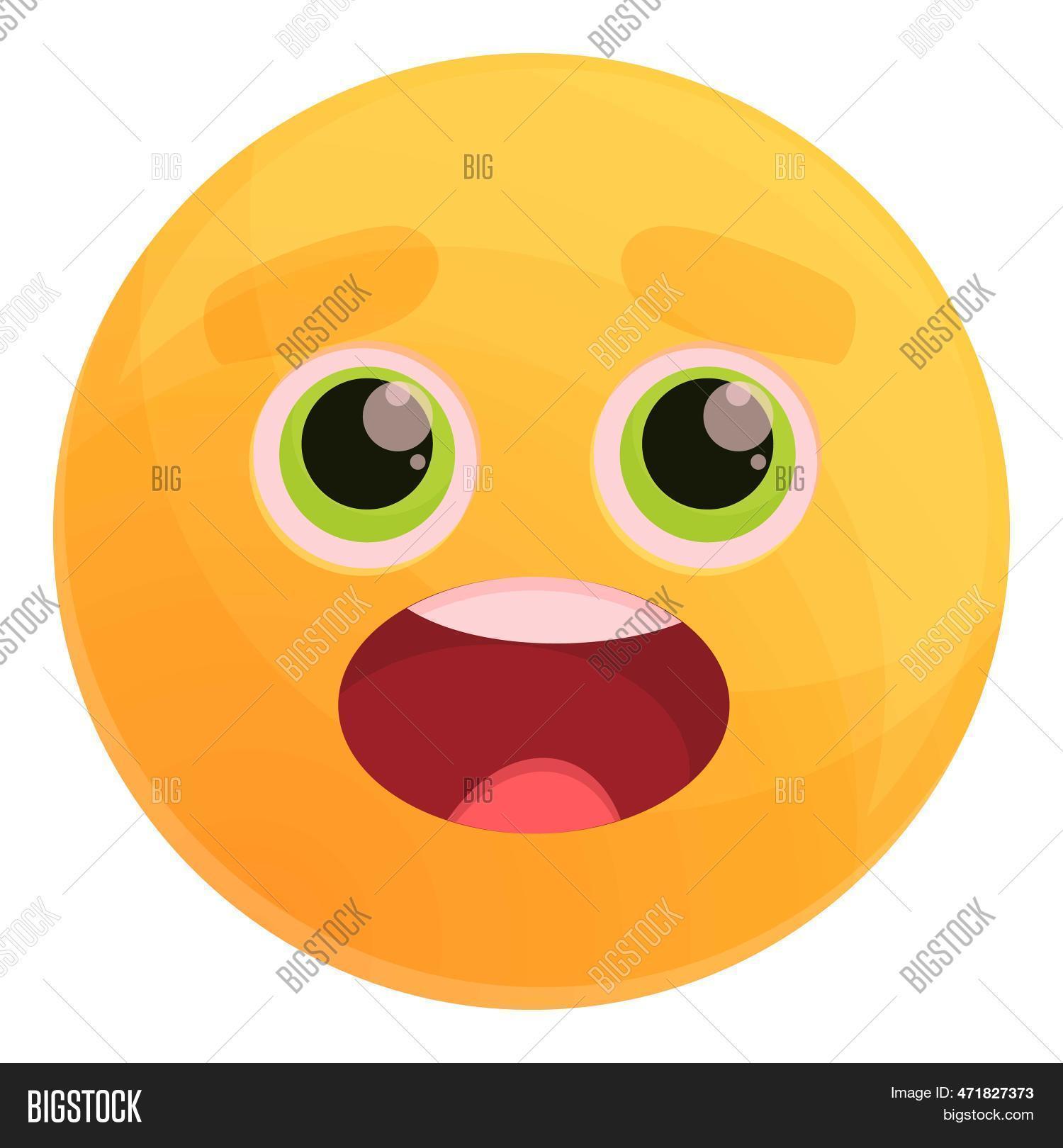 Screaming Emoticon Image & Photo (Free Trial) | Bigstock