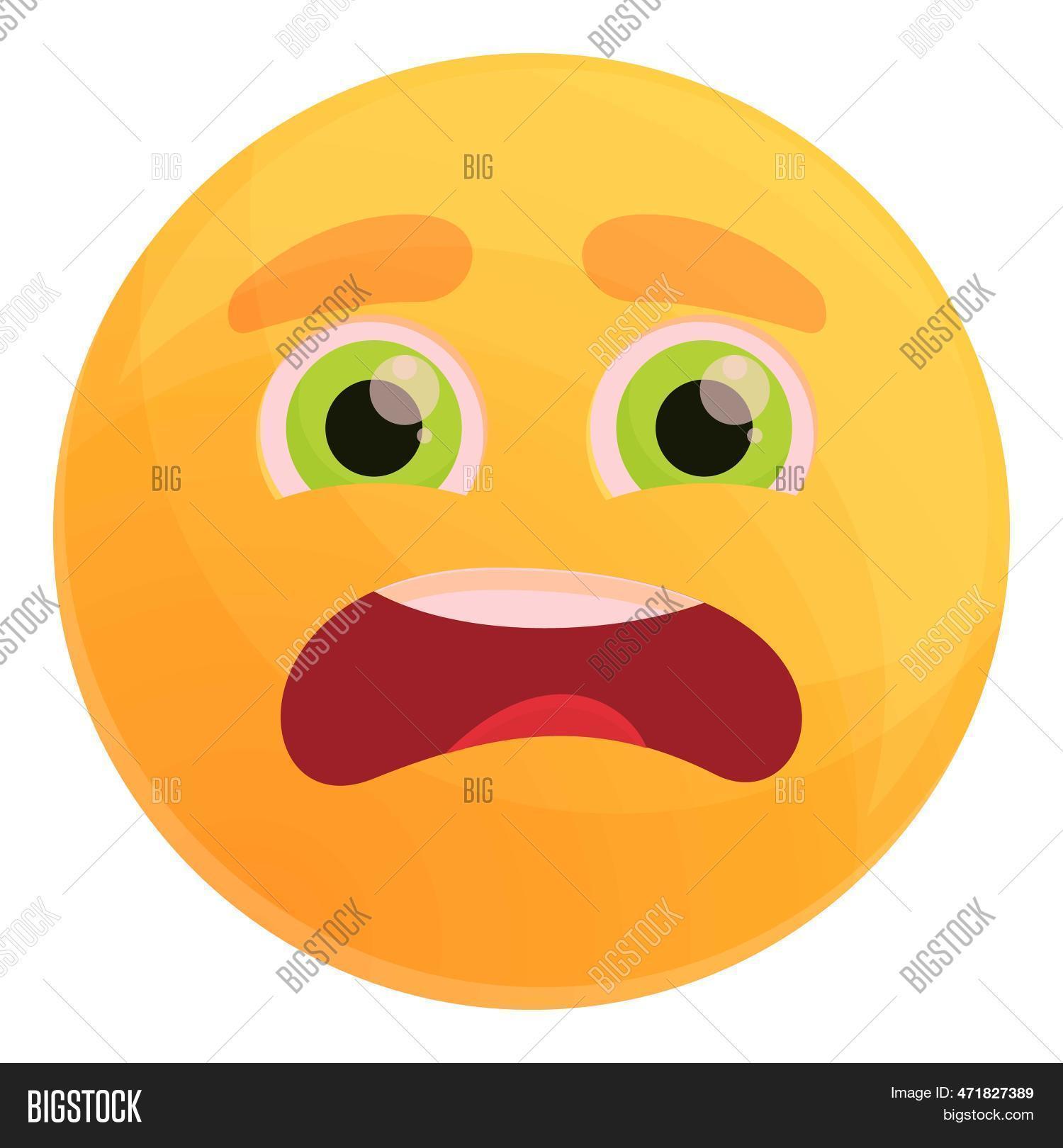 Negative Emoticon Icon Image & Photo (Free Trial) | Bigstock