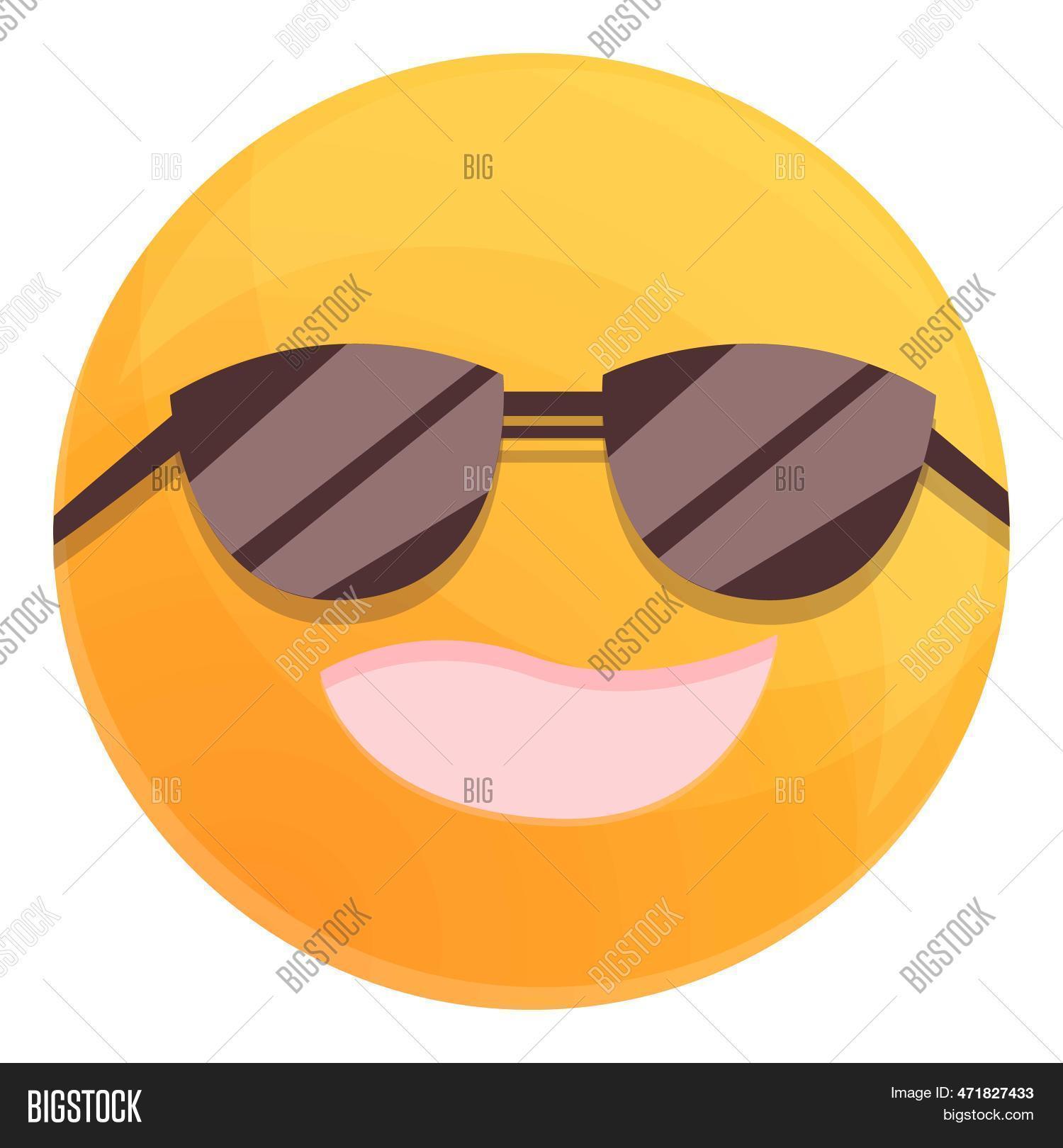 Cool Emoticon Icon. Image & Photo (Free Trial) | Bigstock