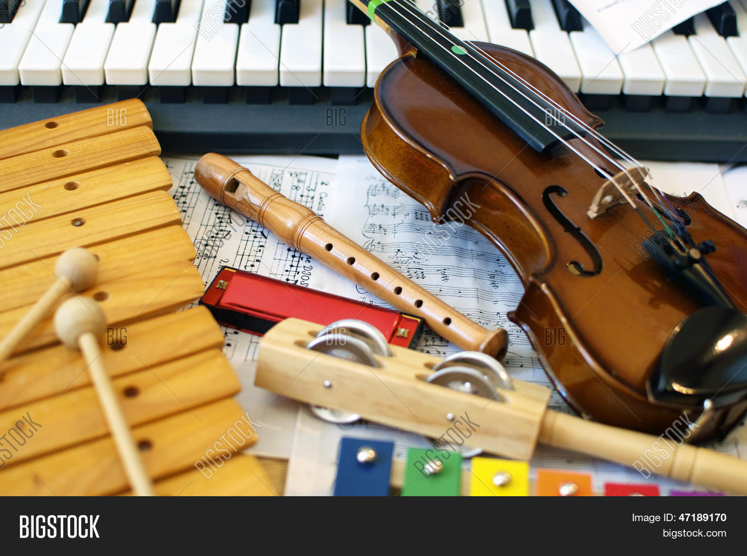 Children's Instrumens Image & Photo (Free Trial) | Bigstock