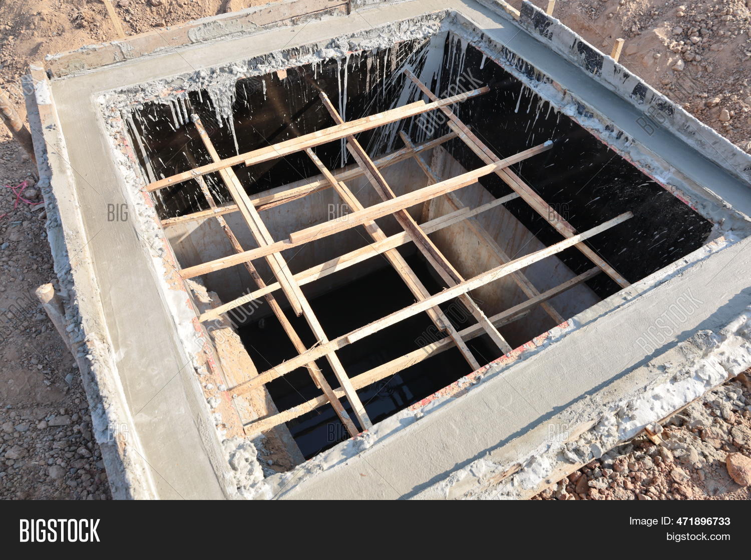 Main Drain Formwork. Image & Photo (Free Trial) | Bigstock