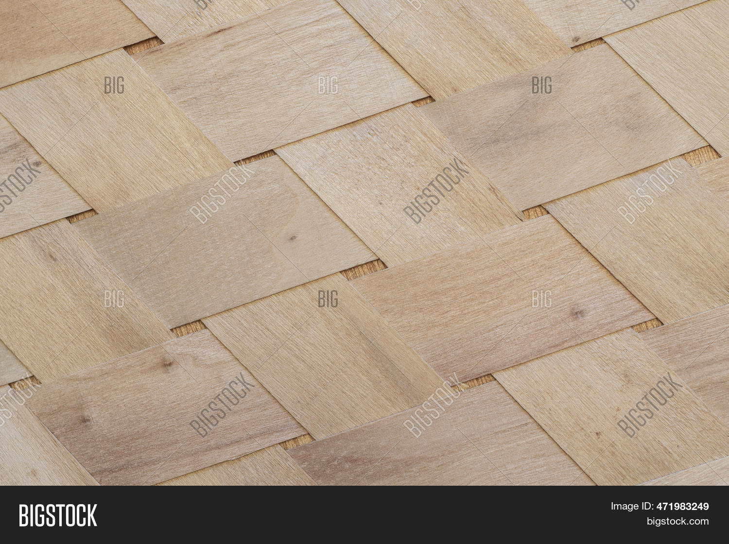 Weaving Wood Veneer Image & Photo (Free Trial) | Bigstock