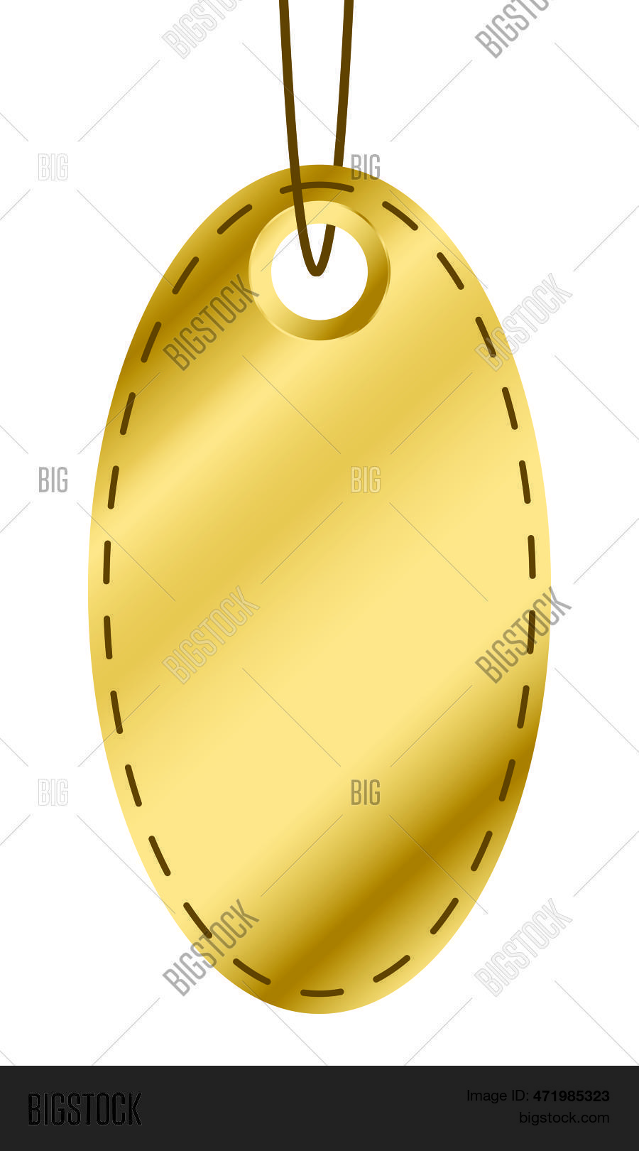 Gold Price Tag Design Vector & Photo (Free Trial) | Bigstock