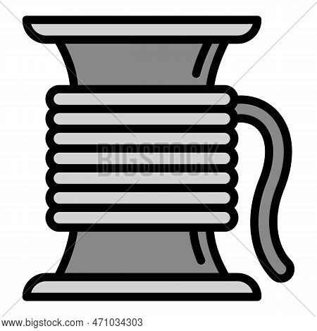Cord Wire Coil Icon. Image & Photo (Free Trial) | Bigstock