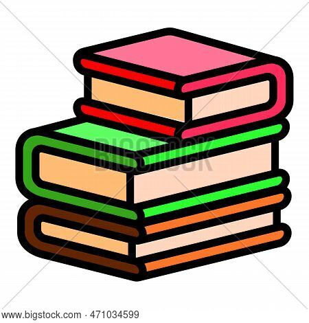 Stack Books Icon. Image & Photo (Free Trial) | Bigstock