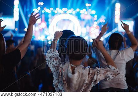 Crowd Hands Concert Image & Photo (Free Trial) | Bigstock