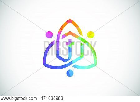 Low Poly Style Church Vector & Photo (Free Trial) | Bigstock