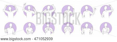 Basic Body Language. Vector & Photo (Free Trial) | Bigstock