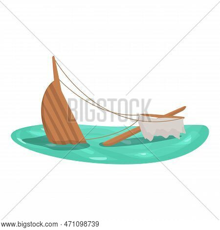 Ship Wreck Icon Vector & Photo (Free Trial) | Bigstock