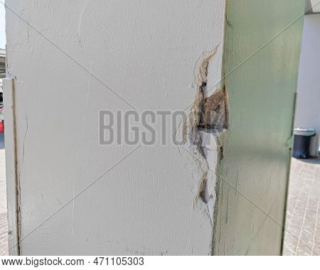 Cracked Cement Columns Image & Photo (Free Trial) | Bigstock