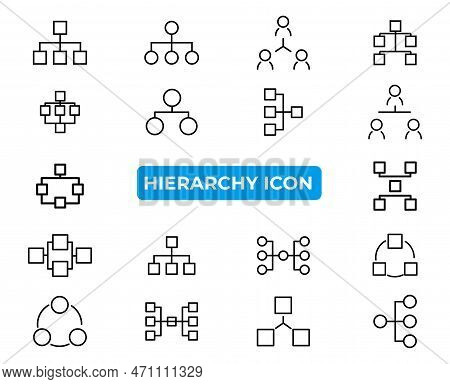 Simple Set Hierarchy Vector & Photo (Free Trial) | Bigstock